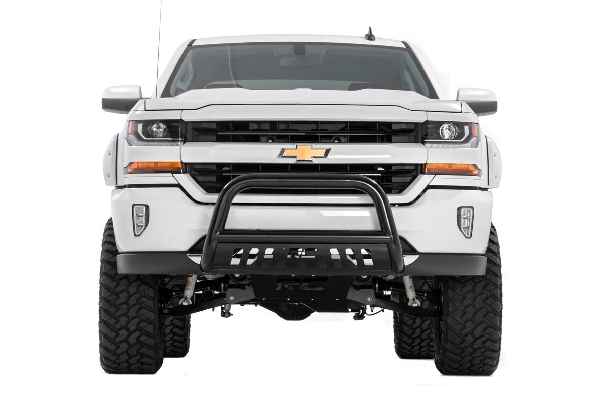 Rough Country Black Bull Bar - Chevy GMC 1500 Truck & SUV (07-20) – ESP Truck Accessories