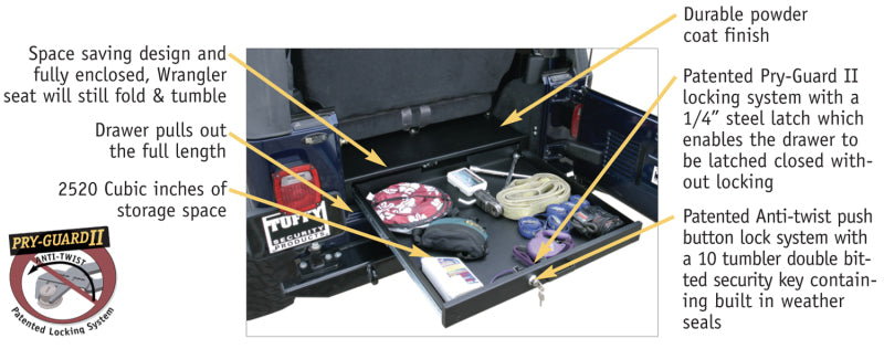 Tuffy Long Drawer Black – ESP Truck Accessories