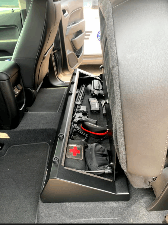 2015-2024 Chevrolet Colorado Under Seat Lockable Storage – ESP Truck ...