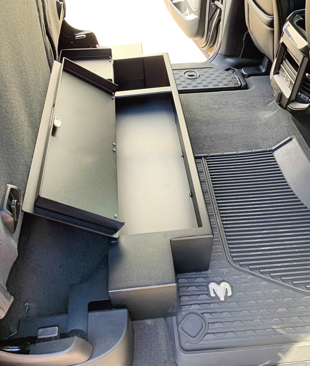 2019-2026 RAM 1500 Crew Cab and TRX Under Seat Lockable Storage – ESP ...