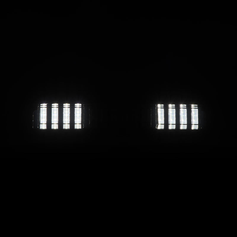 AlphaRex 16-23 Toyota Tacoma LUXX-Series LED 3rd Brake Light Black Smo ...