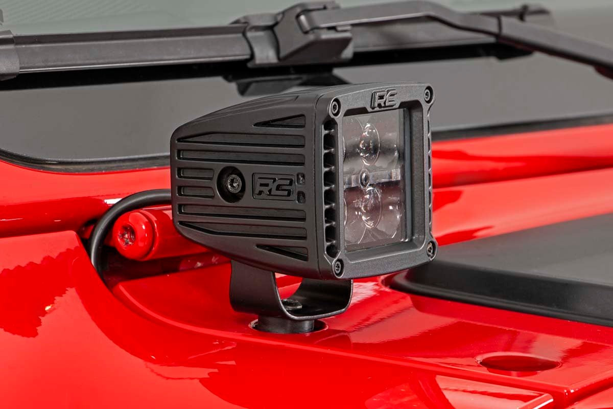 LED Cube Easy-Mount Kit - Black Series w/ Amber DRL – ESP Truck Accessories