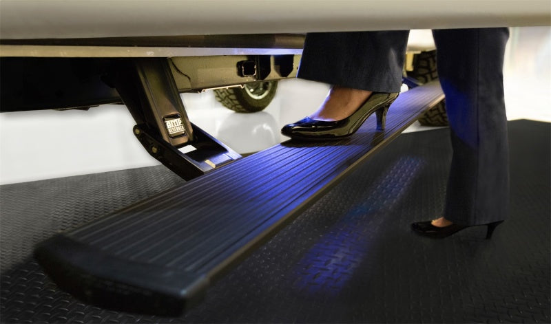 AMP Research Ford F150 /250/350/450 PowerStep Running Boards Plug N Pl ...