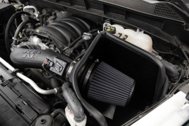 K&N 2019+ Chevrolet Silverado 1500 V8 6.2L Performance Air Intake Syst ...