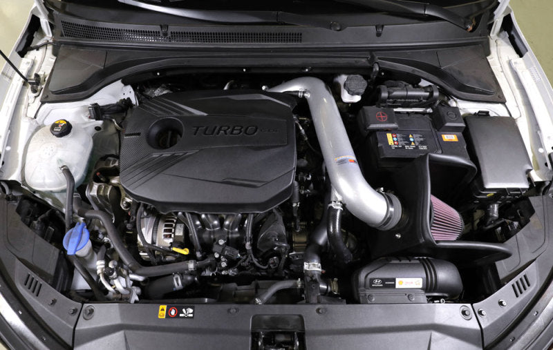 K&N Hyundai Veloster R L4-1.6L F/I Typhoon Performance Air Intake Syst ...